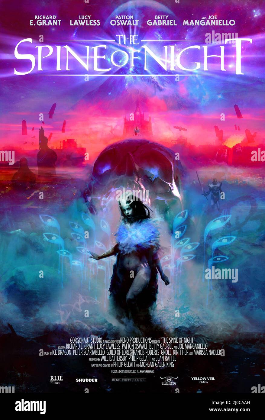 LA COLONNE VERTÉBRALE DE LA NUIT (2021), RÉALISÉE PAR PHILIP GELATT ...