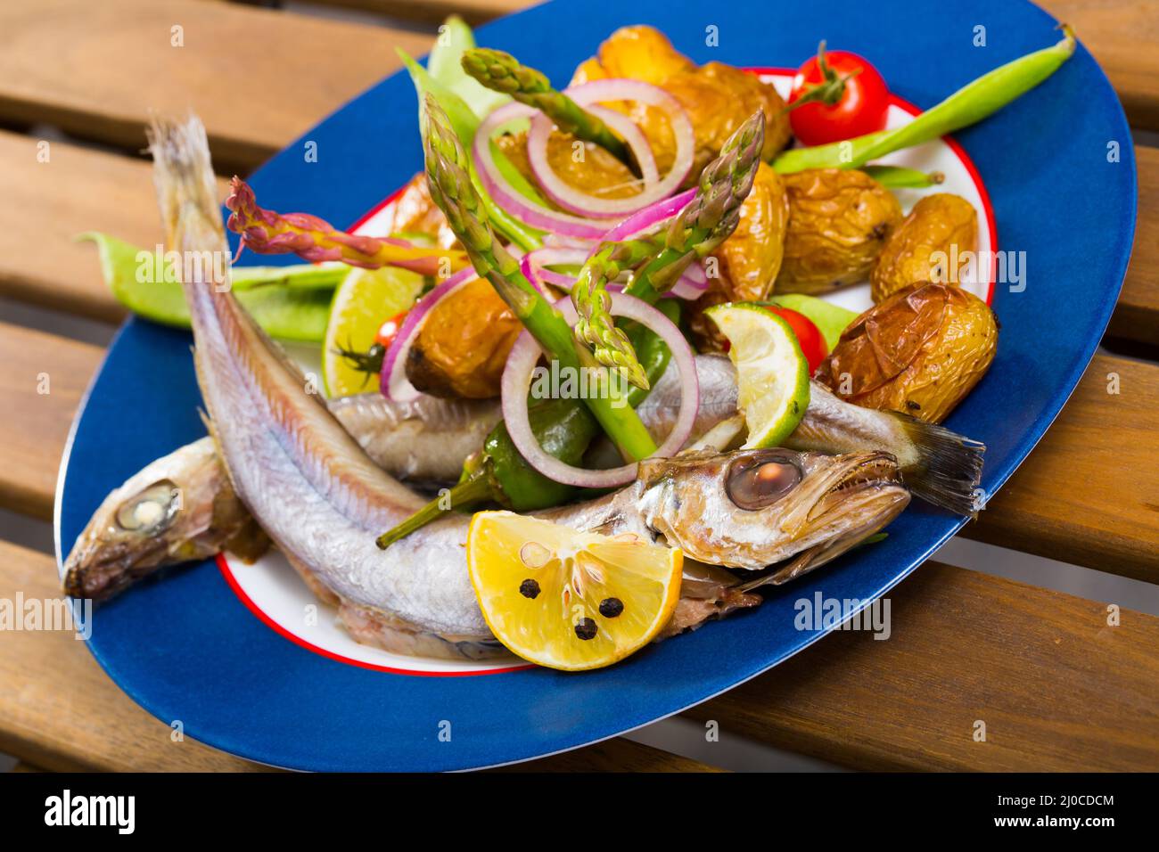 Blue whiting fish Banque de photographies et d’images à haute ...
