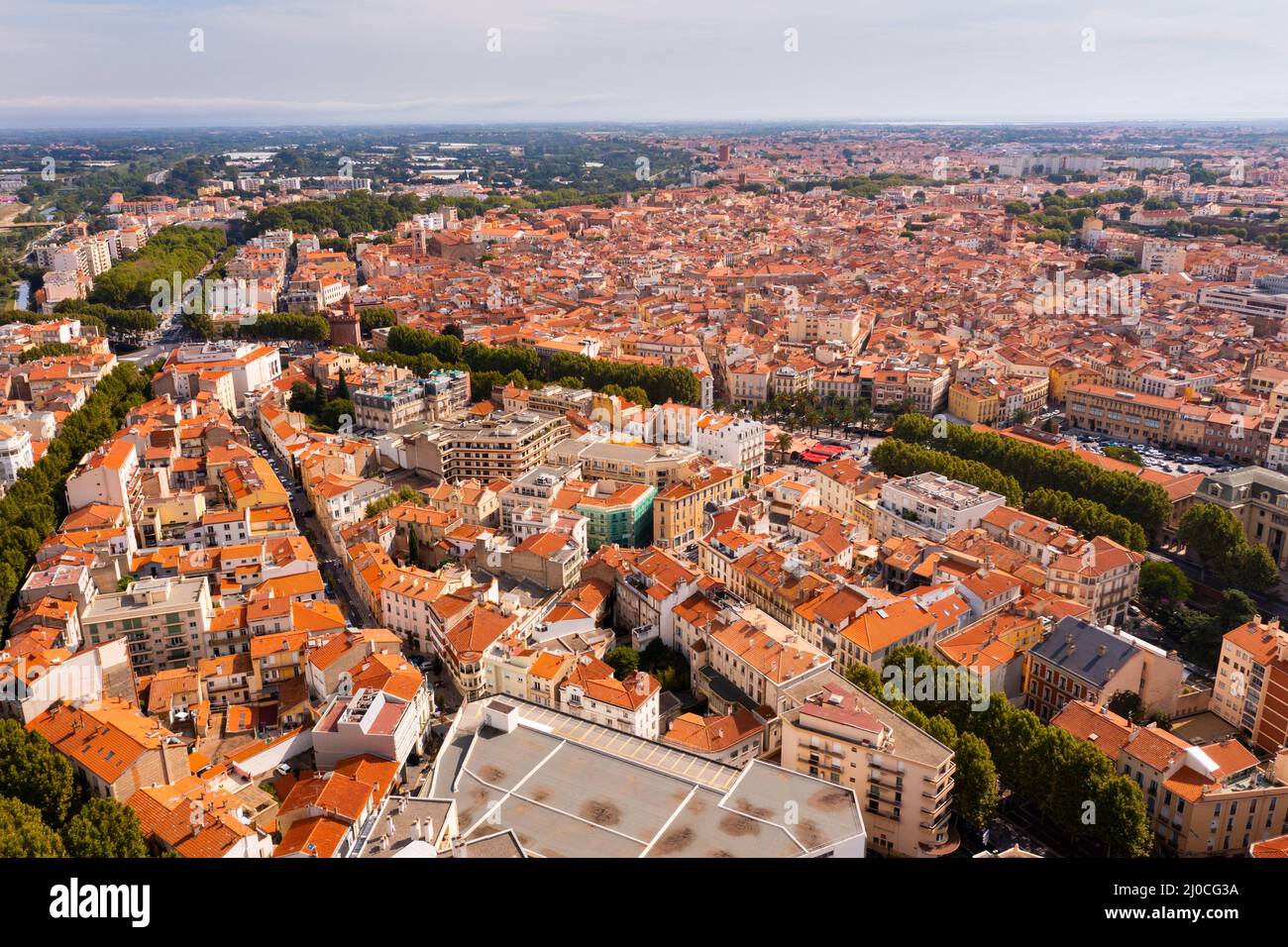 Perpignan street view france Banque de photographies et d’images à ...