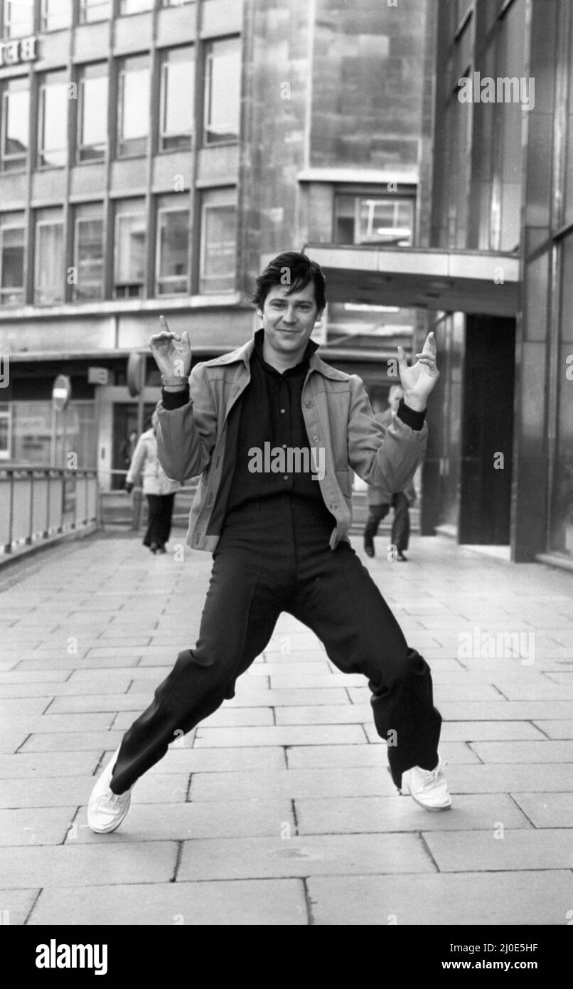 Shakin stevens Banque d'images noir et blanc - Alamy