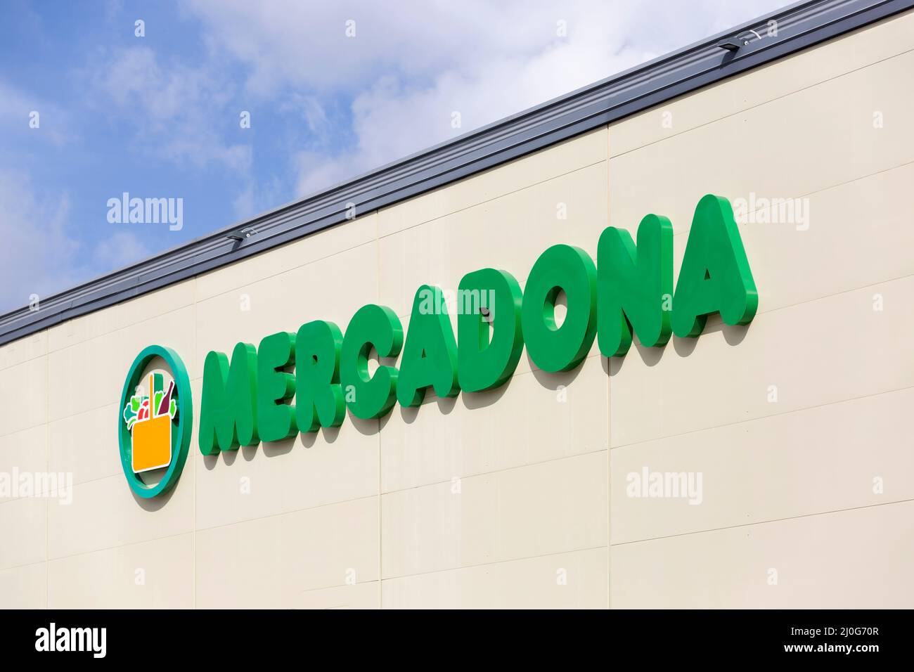 Logo alimentaire populaire marque espagnole Banque de photographies et ...