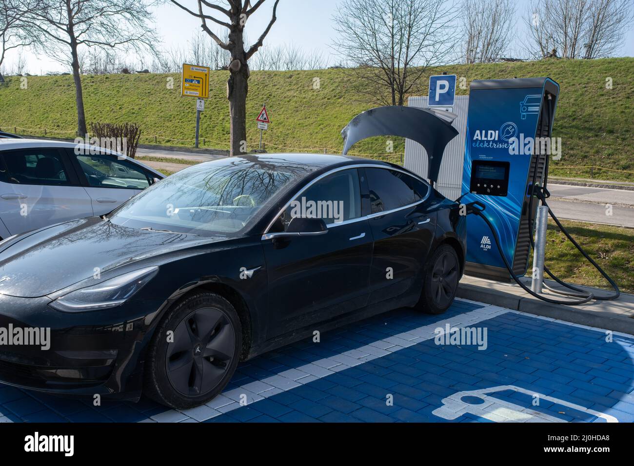Neuenburg am Rhein, Allemagne - 4 mars 2022 : une photo statique d'un ...