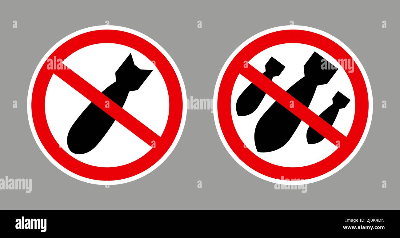 Armes interdites Banque d'images vectorielles - Alamy