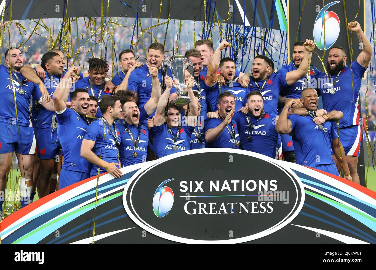 Rugby union grand chelem 2022 Banque de photographies et d’images à ...