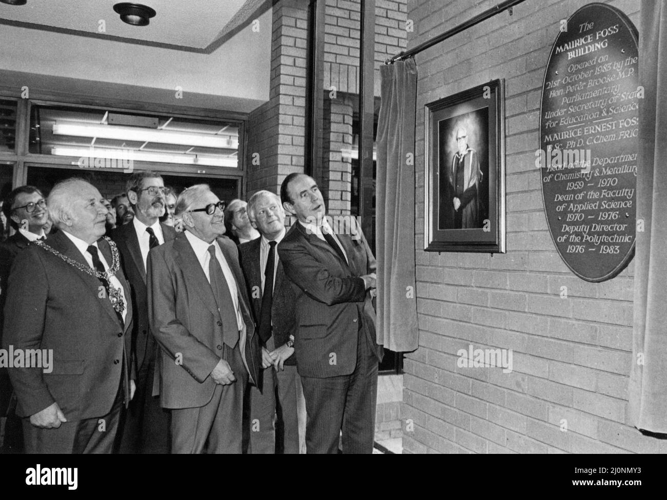 Coventry Lanchester Polytechnic, le 21st octobre 1983 nos Picture shows ...