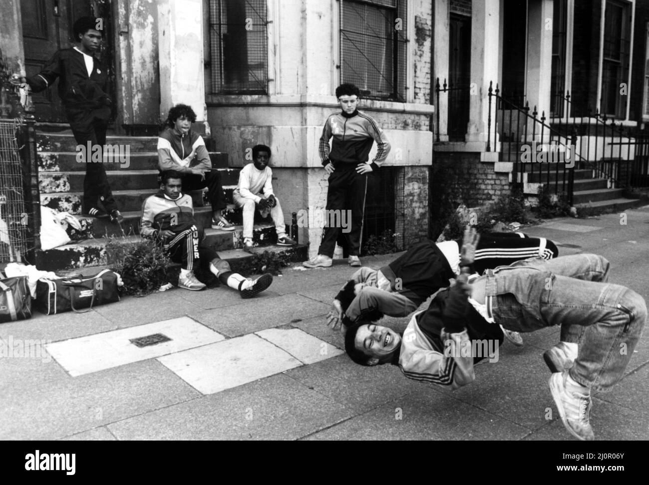 Break dance 1980s Banque de photographies et d’images à haute ...