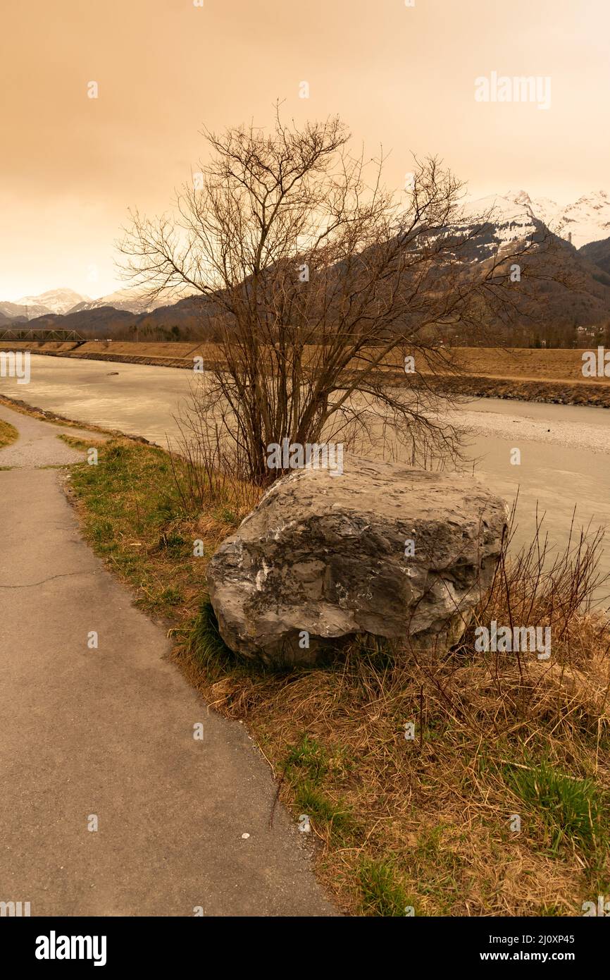Sable du sahara alpes Banque de photographies et d’images à haute ...