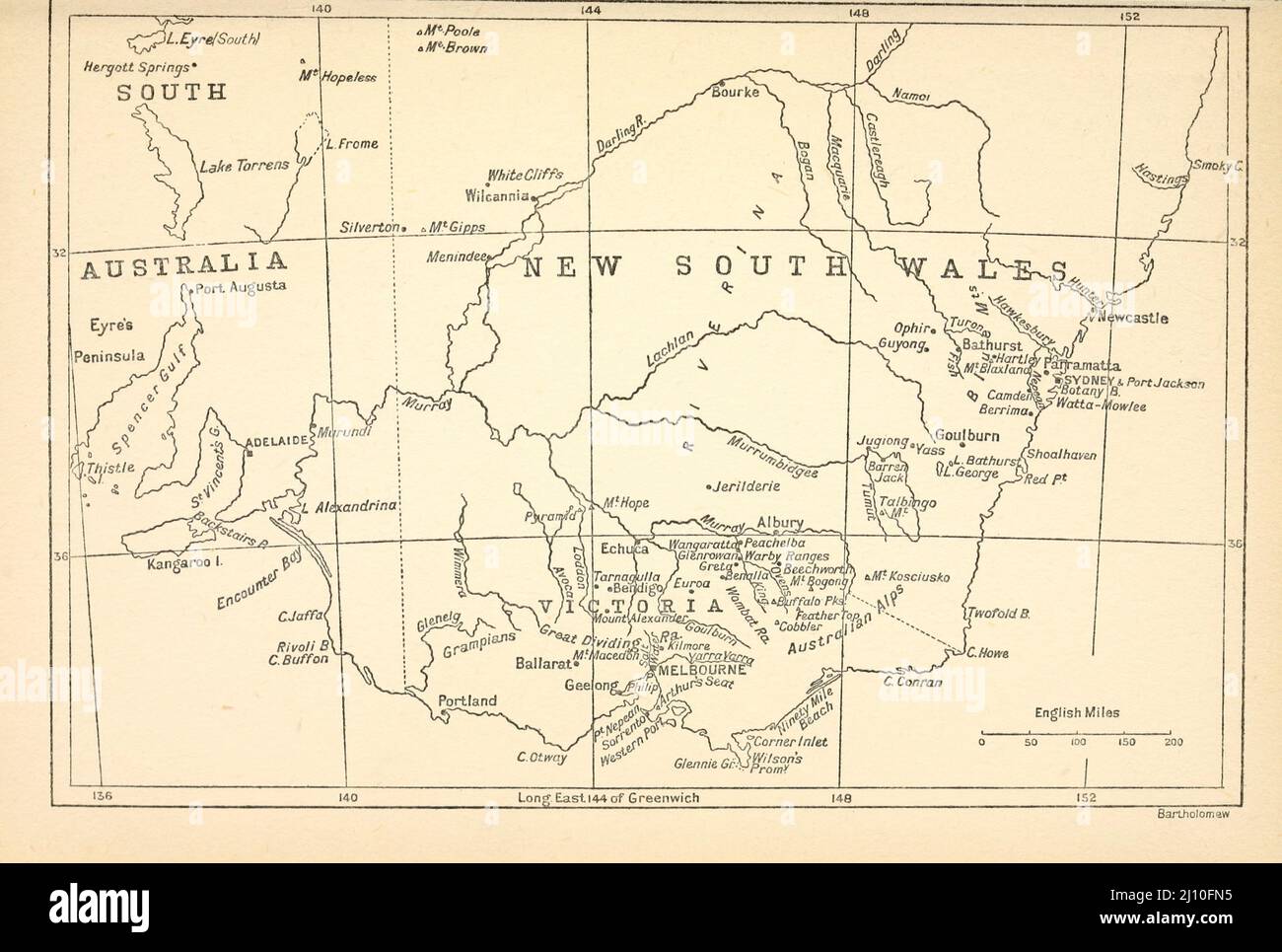 Mappa di australia in australia Banque de photographies et d’images à ...