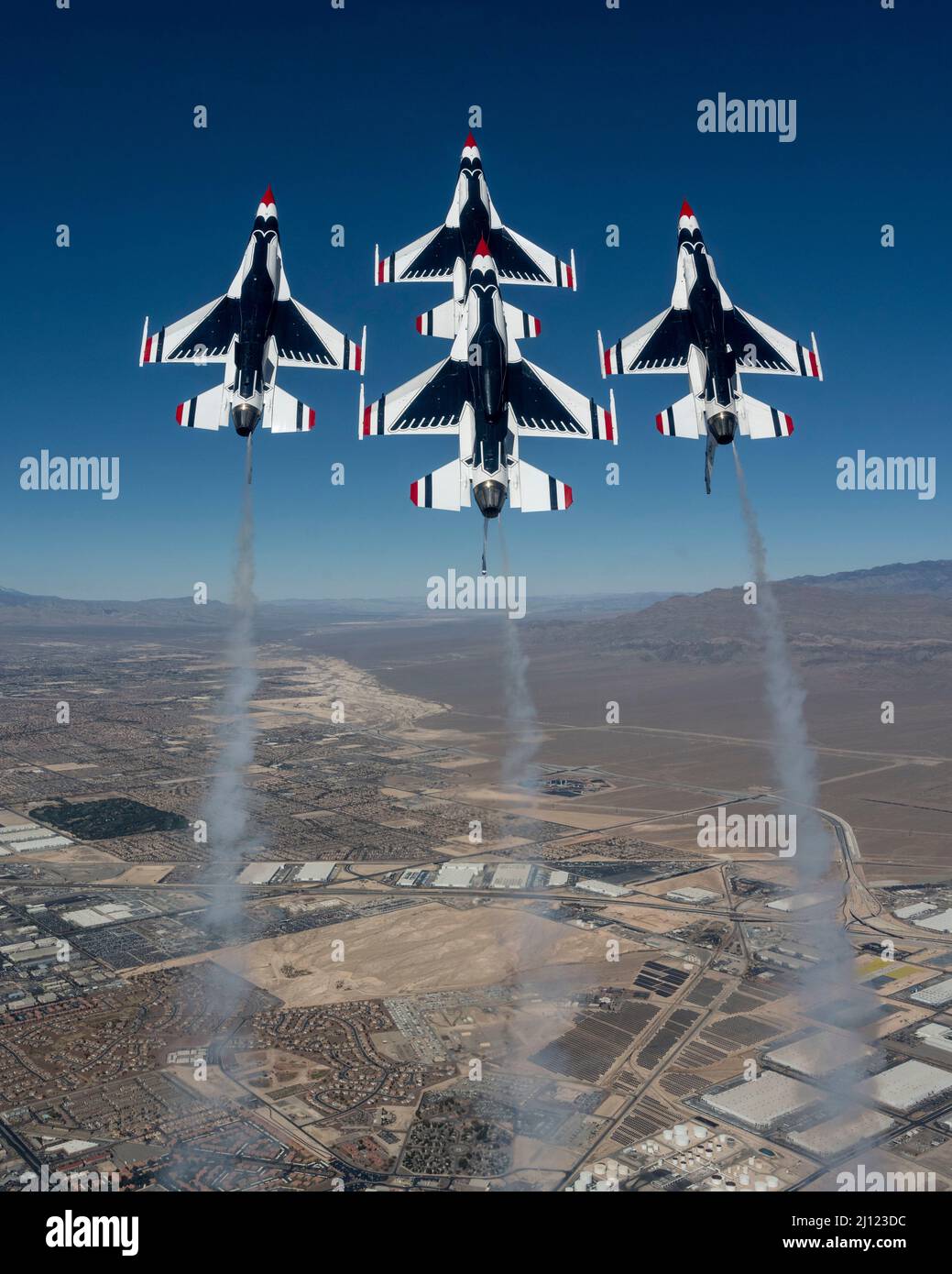 L'escadron de démonstration aérienne de la Force aérienne des États ...