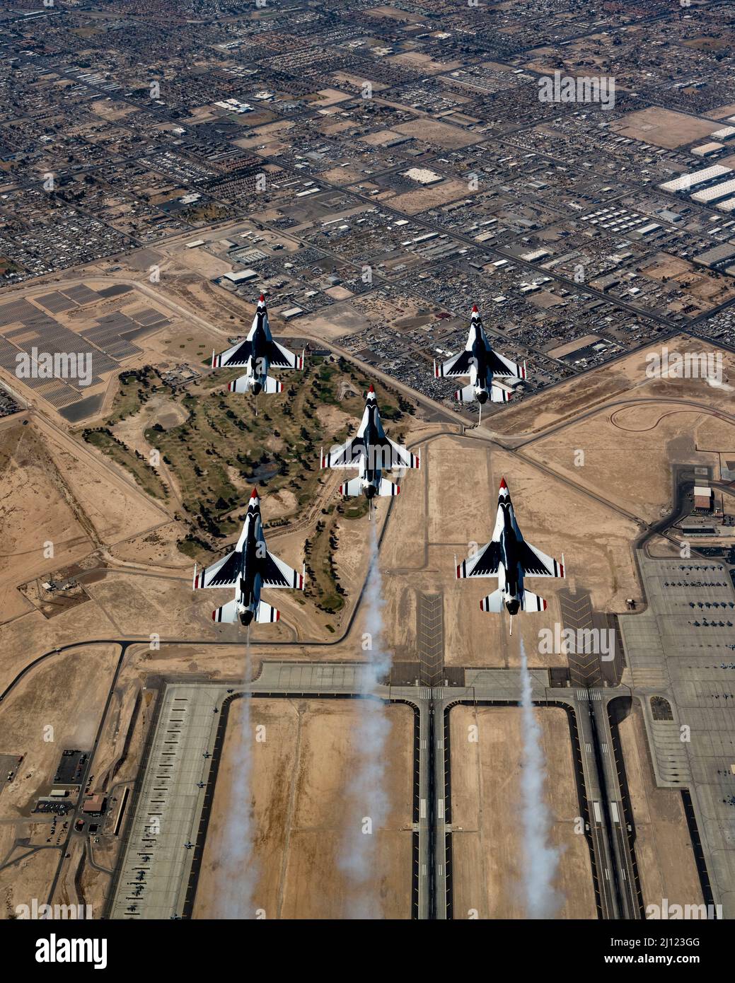 L'escadron de démonstration aérienne de la Force aérienne des États ...