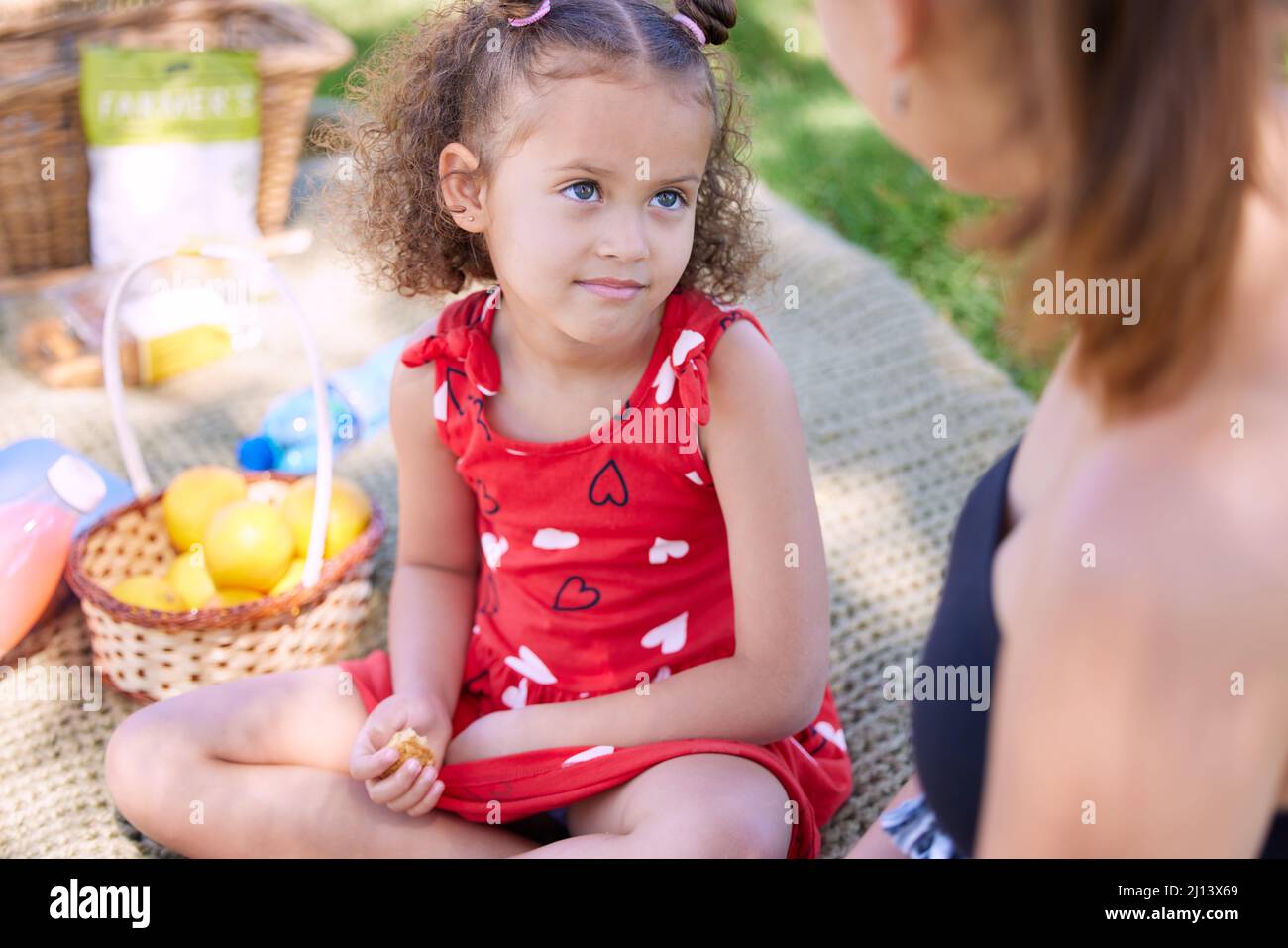 Maman ne peut pas dire non quand je fais ce visage. Photo d'une ...