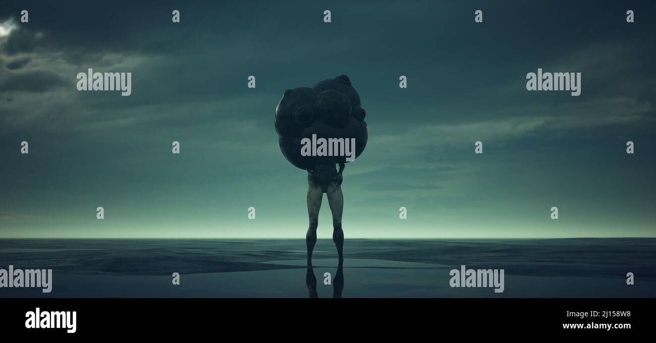 Alien Mind Control Body Snatcher espace extérieur Femme Post ...