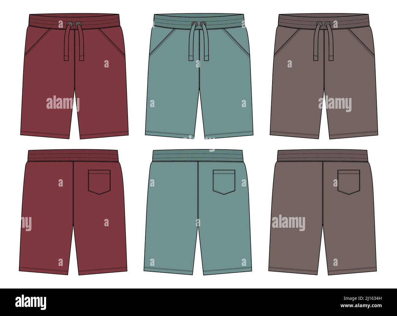 Short Shorts Banque d'images vectorielles - Alamy