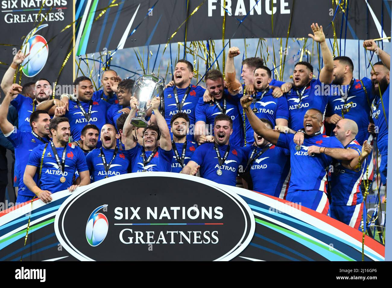 Rugby union grand chelem 2022 Banque de photographies et d’images à ...