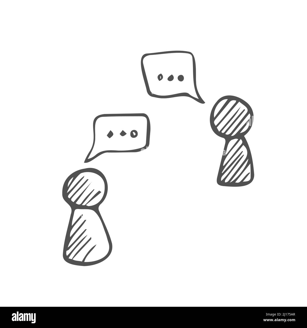 Croquis de discussion Banque d'images noir et blanc - Page 2 - Alamy