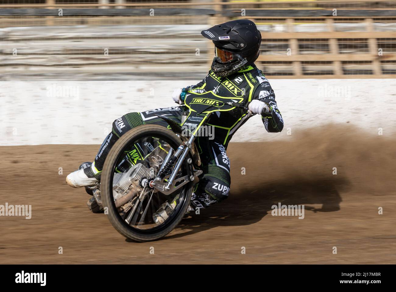 Erik Riss. Ipswich Witches speedway pratique. 22 mars 2022 Photo Stock ...