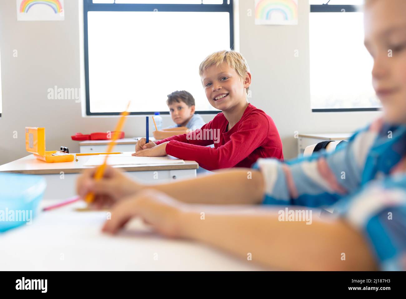 Portrait camarade classe camarade classe Banque de photographies et d’images à haute résolution ...