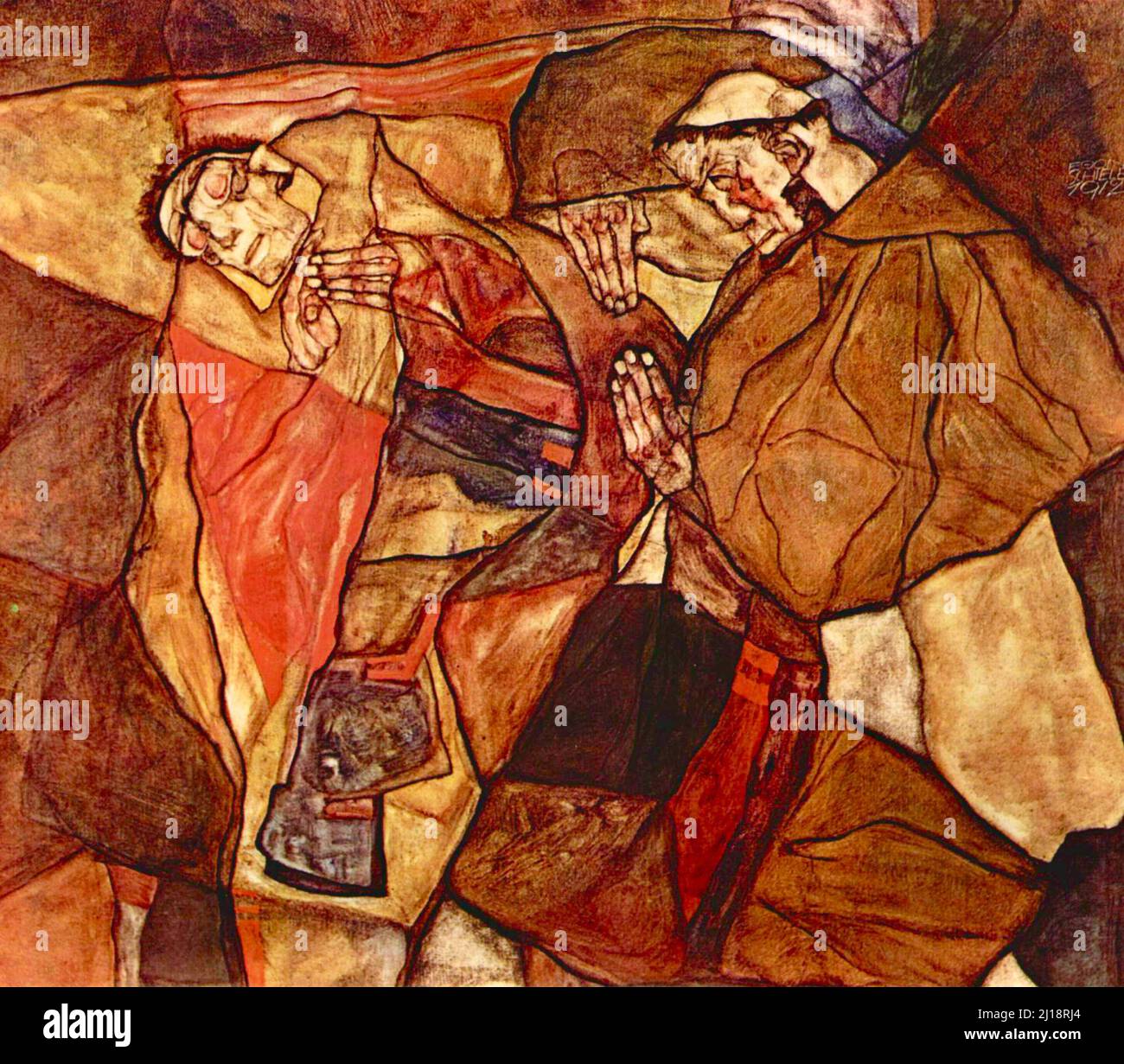 Egon schiele painting Banque de photographies et d’images à haute ...