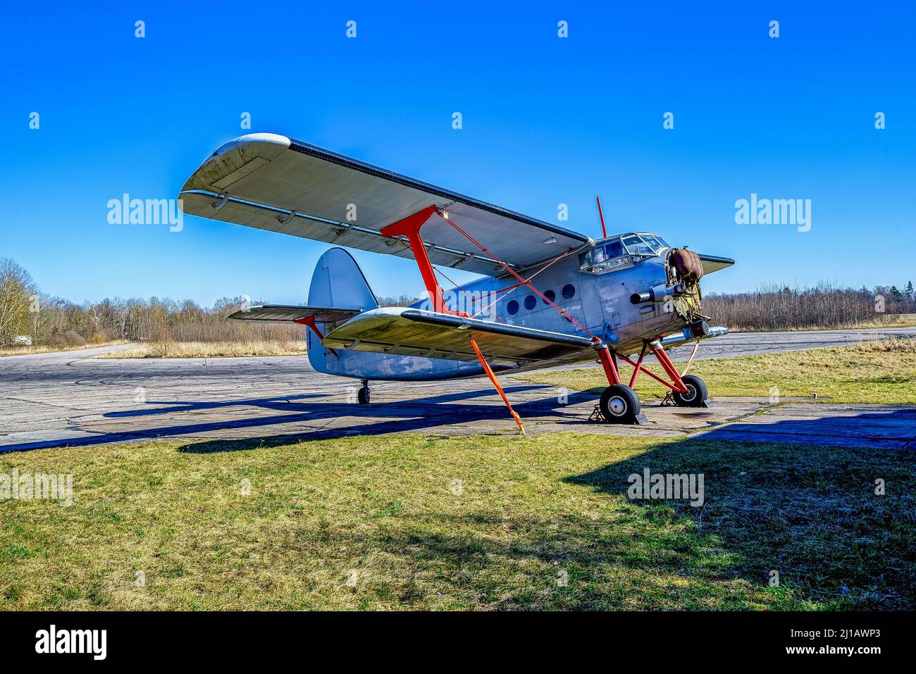 Cockpit antonov an 2 biplane Banque de photographies et d’images à ...