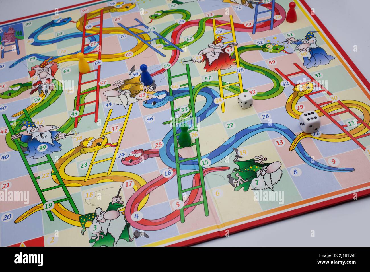 Snakes and ladders Banque de photographies et d’images à haute ...