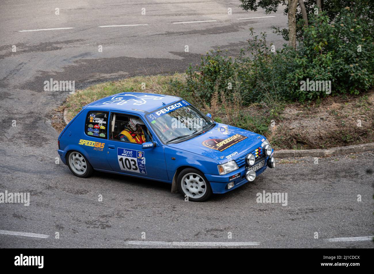 Peugeot 205 gti rally Banque de photographies et d’images à haute ...