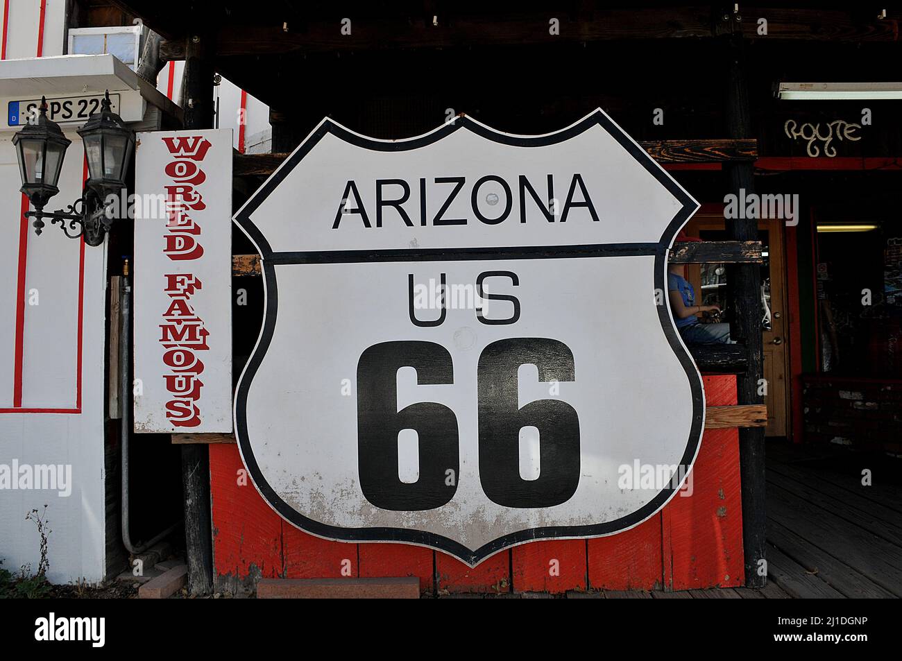 Selingman Historic Us Route 66 Arizona Usa 10 September 2019