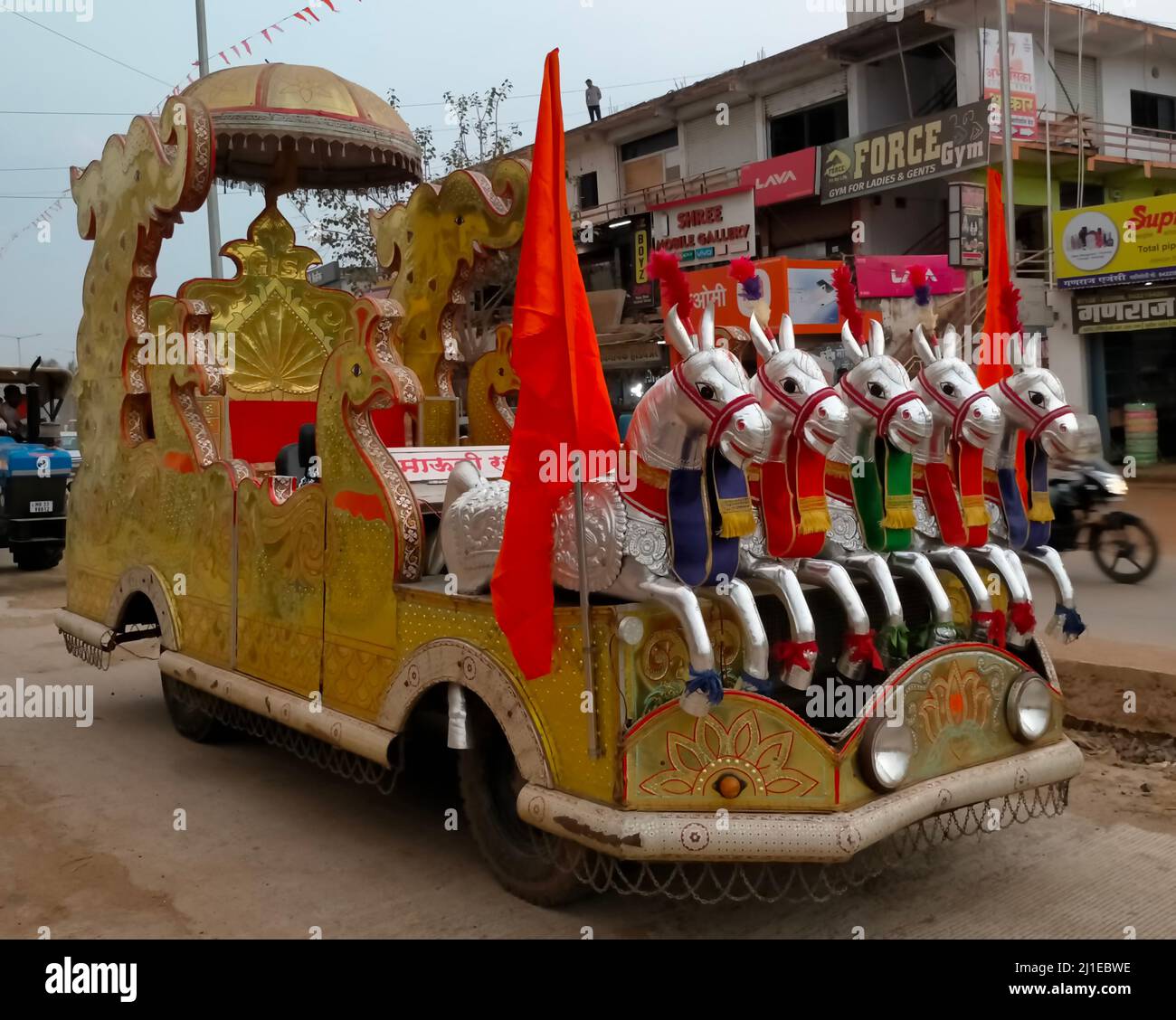 Char tiré par un cheval Banque de photographies et d’images à haute ...
