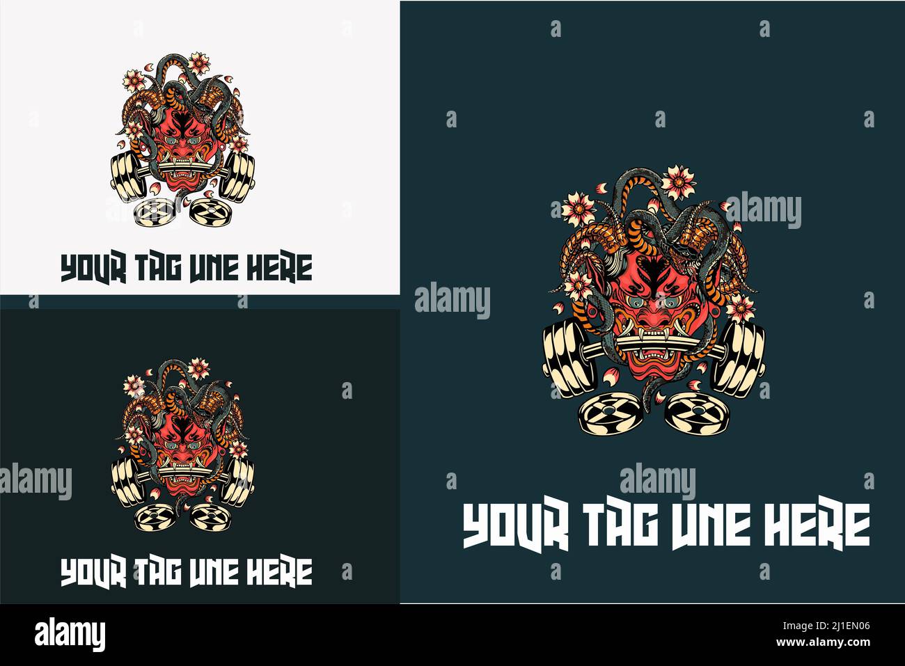 Japan red devil demon Banque de photographies et d’images à haute ...