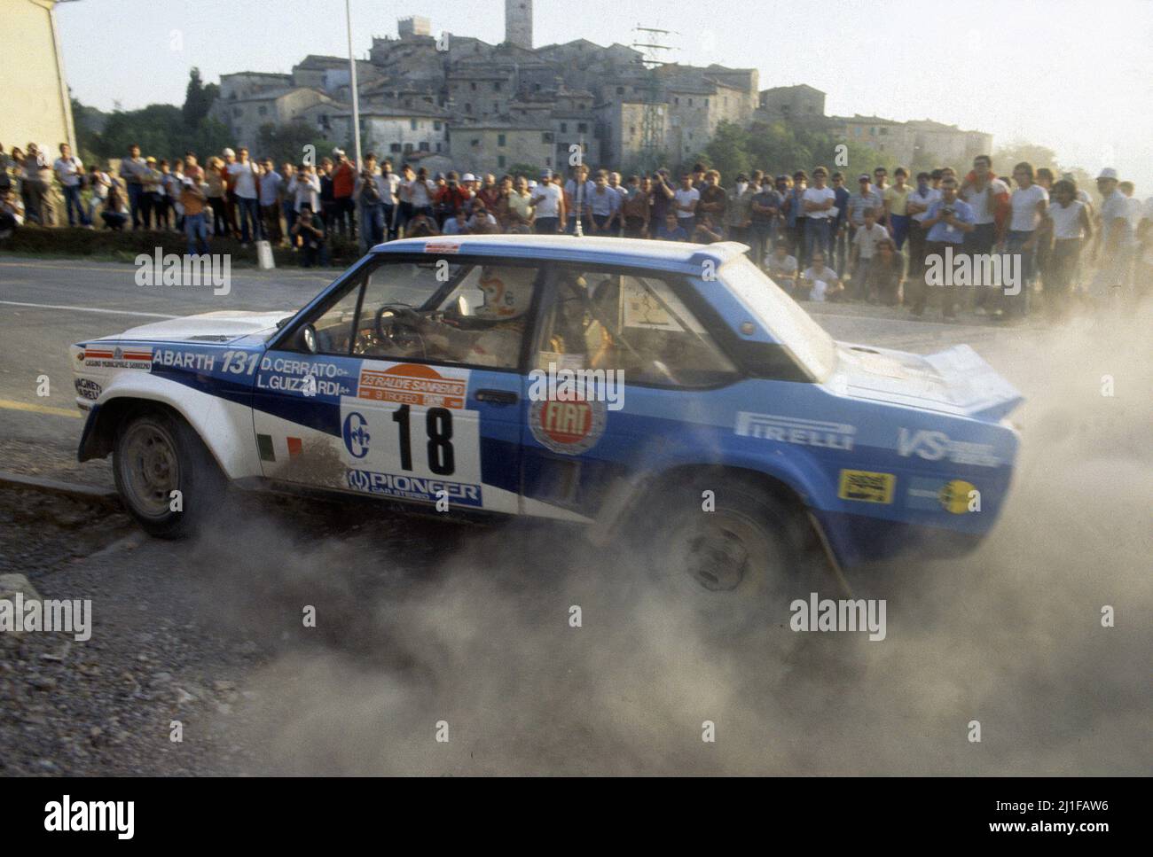 Dario cerrato fiat 131 abarth Banque de photographies et d’images à ...