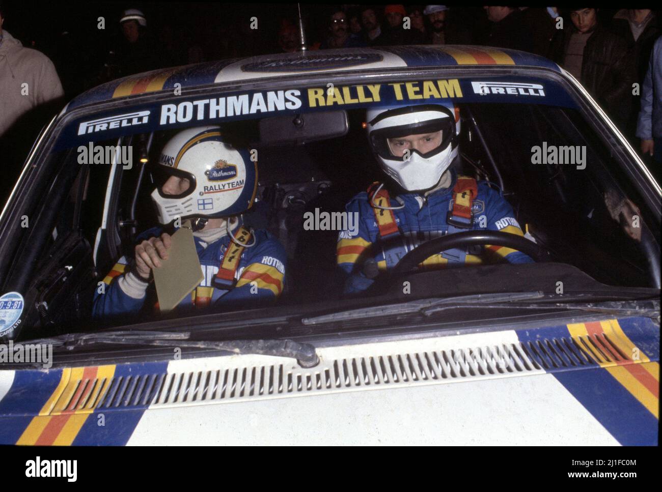 ARI Vatanen (fin) David Richards (GBR) Ford Escort RS GR4 Ford Rothmans ...