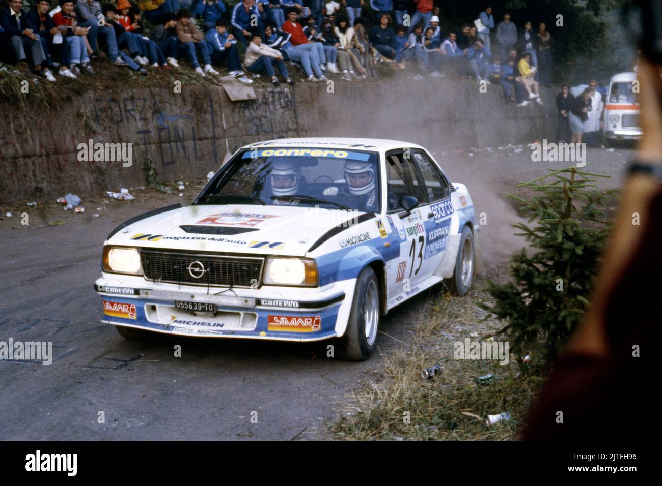Dario Cerrato (ITA) Giuseppe Geppi Cerri (ITA) Opel Ascona 400 GR4 ...