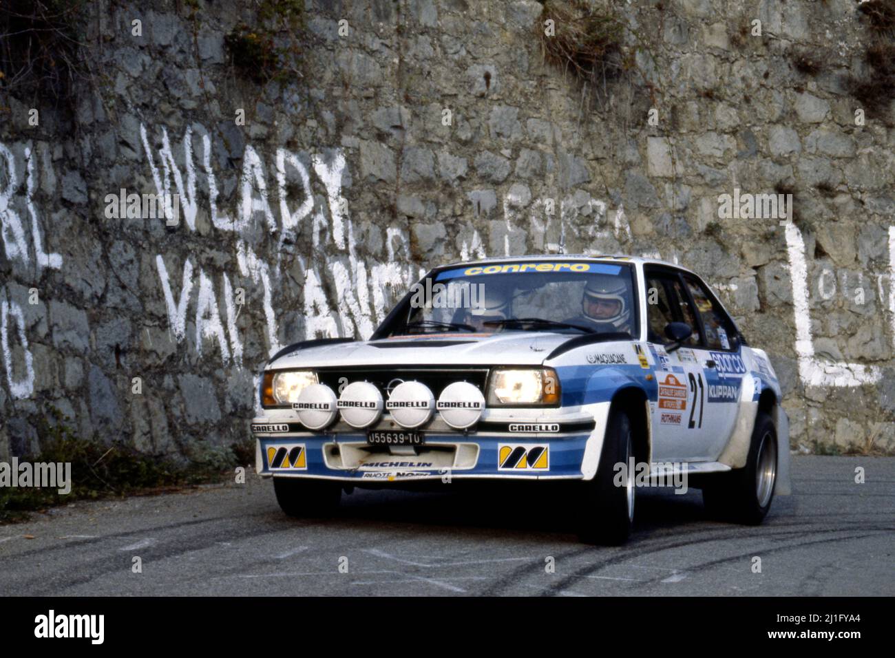 Dario Cerrato (ITA) Giuseppe Geppi Cerri (ITA) Opel Ascona 400 GR4 ...