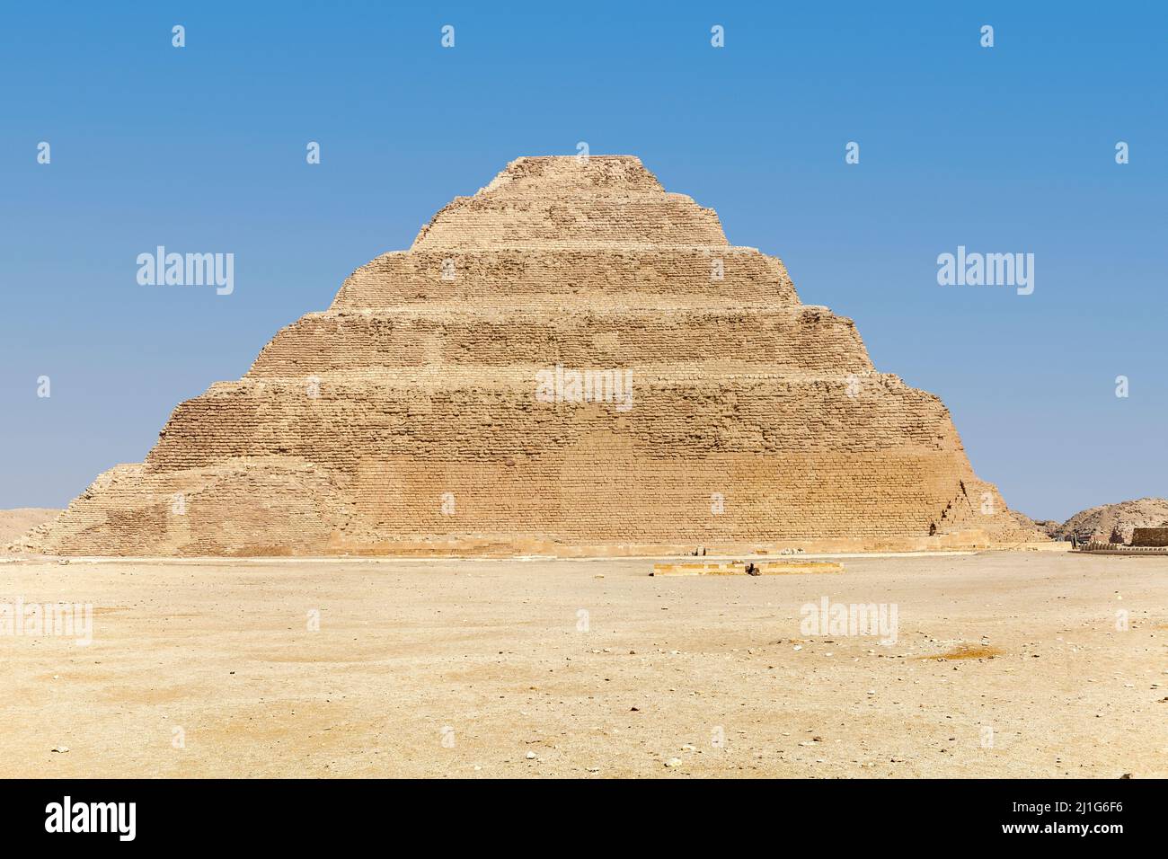 Complexe funéraire pyramide djoser Banque de photographies et d’images ...