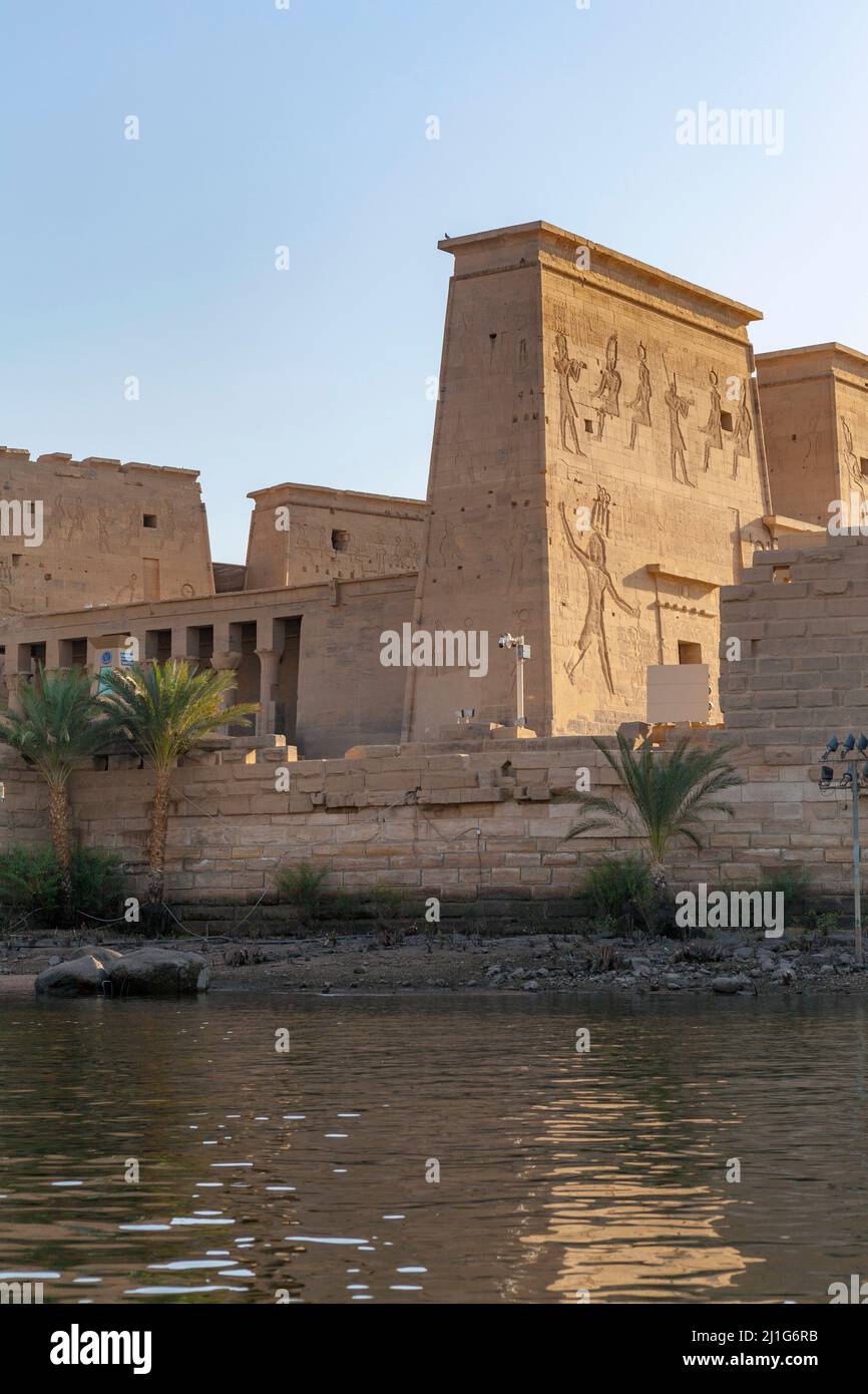 Philae complexe de temple Banque de photographies et d’images à haute ...