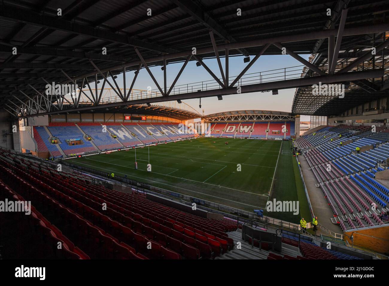 Un stade dw avant le match Banque de photographies et d’images à haute ...