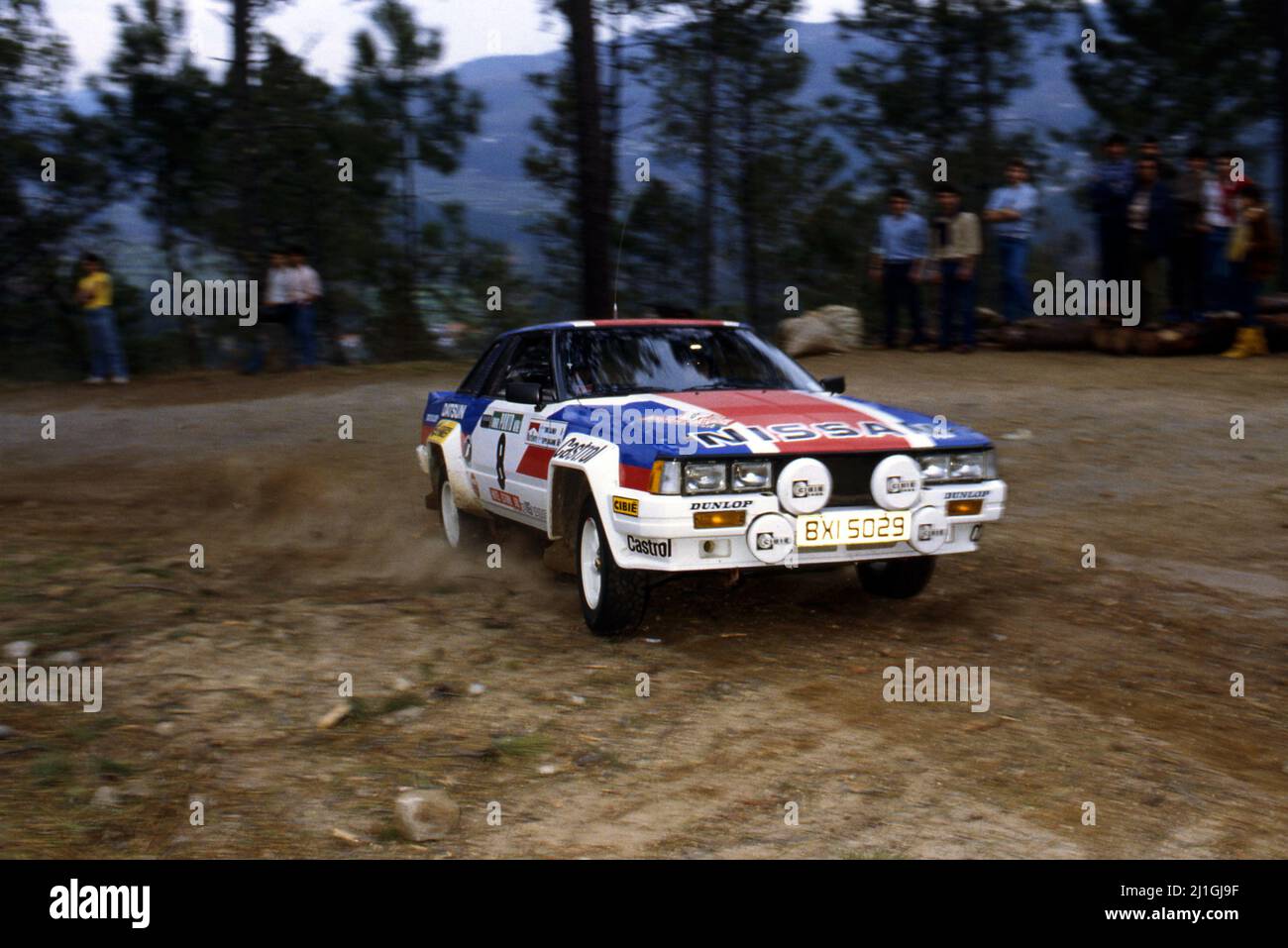 Timo salonen nissan 240 rs Banque de photographies et d’images à haute ...