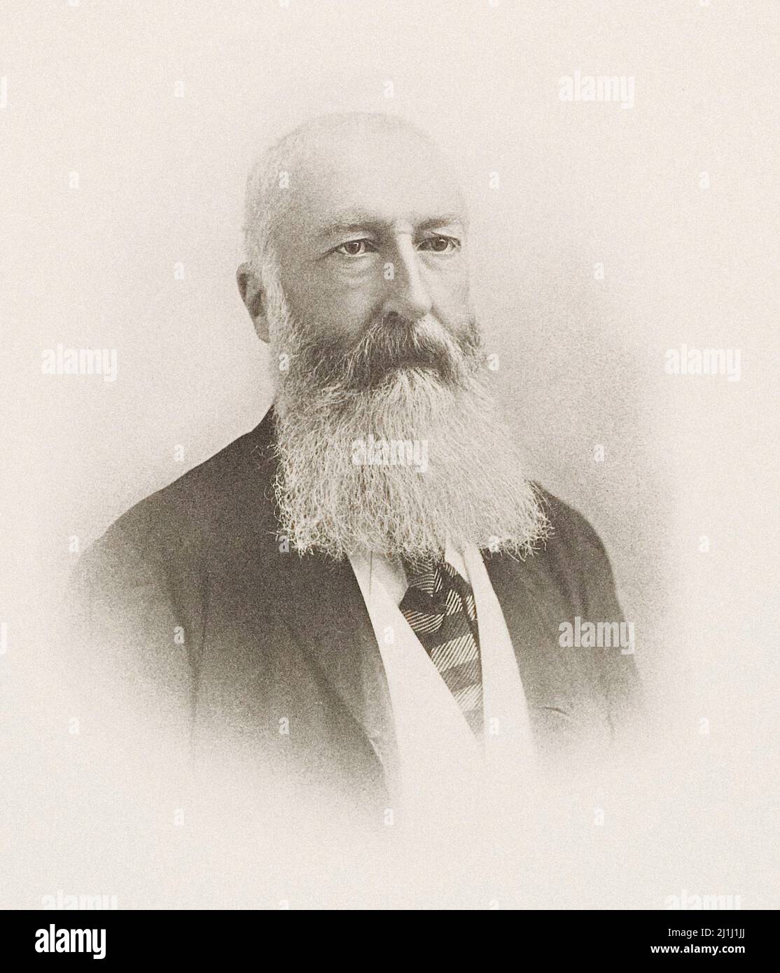 Portrait de Leopold II de Belgique. Léopold II (1835 – 1909) fut le ...