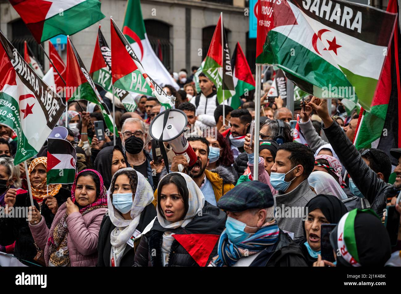 Madrid, Espagne. 26th mars 2022. La communauté et les partisans ...