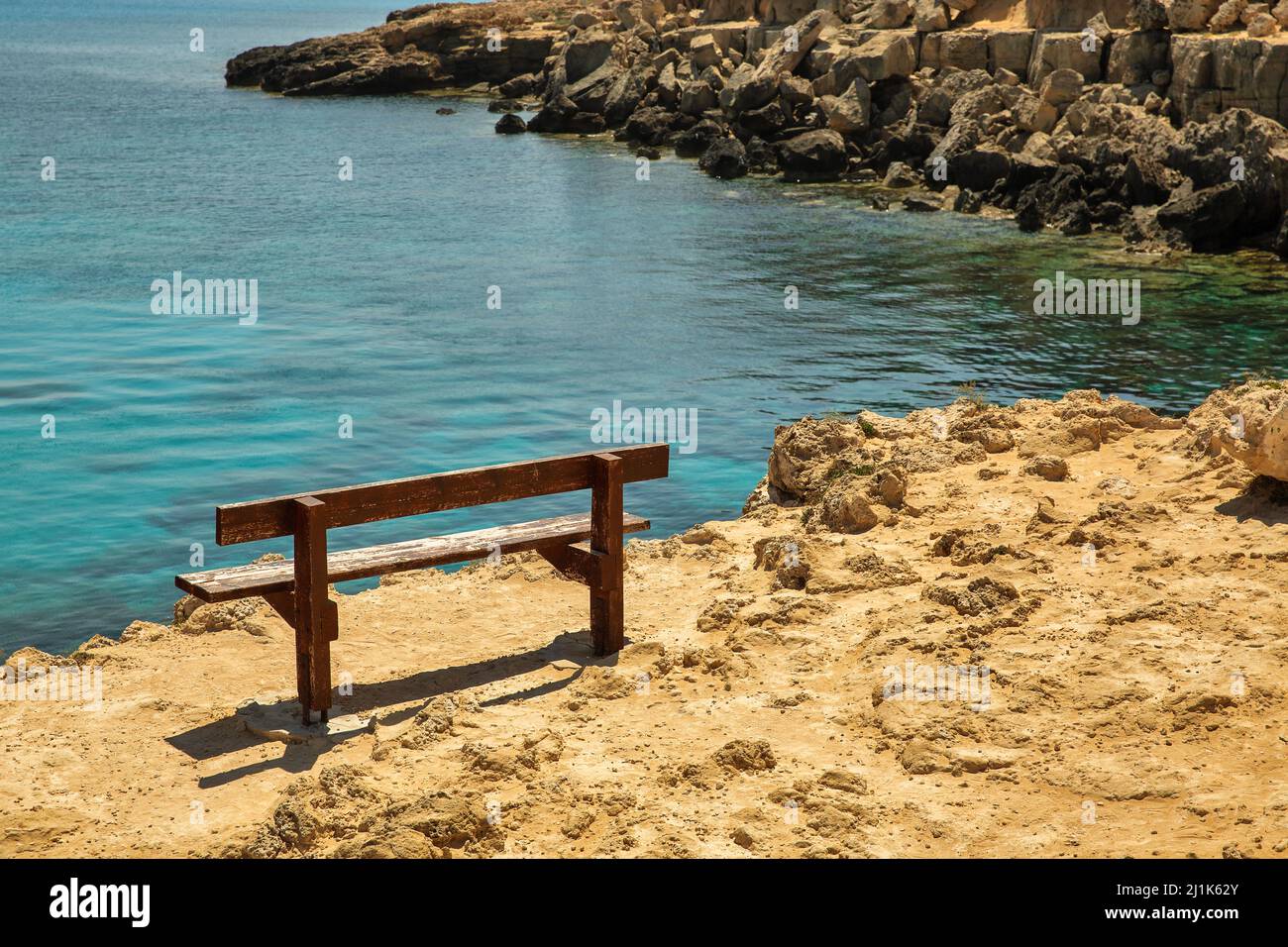Parc de la péninsule du Cap Greco, Chypre. C'est une péninsule ...