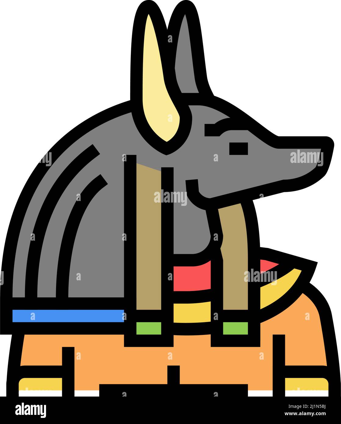 Anubis osiris Banque d'images détourées - Alamy