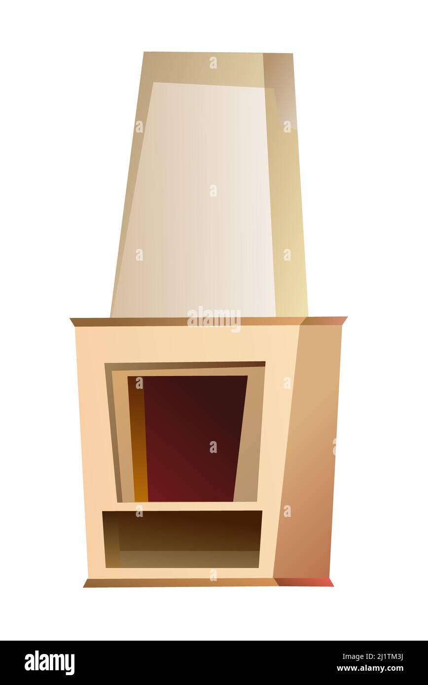 Symbole du foyer sur l'arbre Banque d'images vectorielles - Alamy