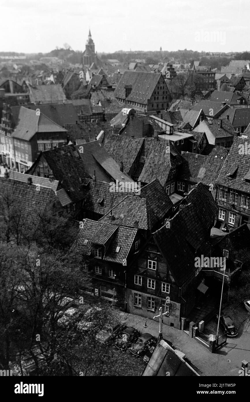 Vu de st Banque d'images noir et blanc - Alamy