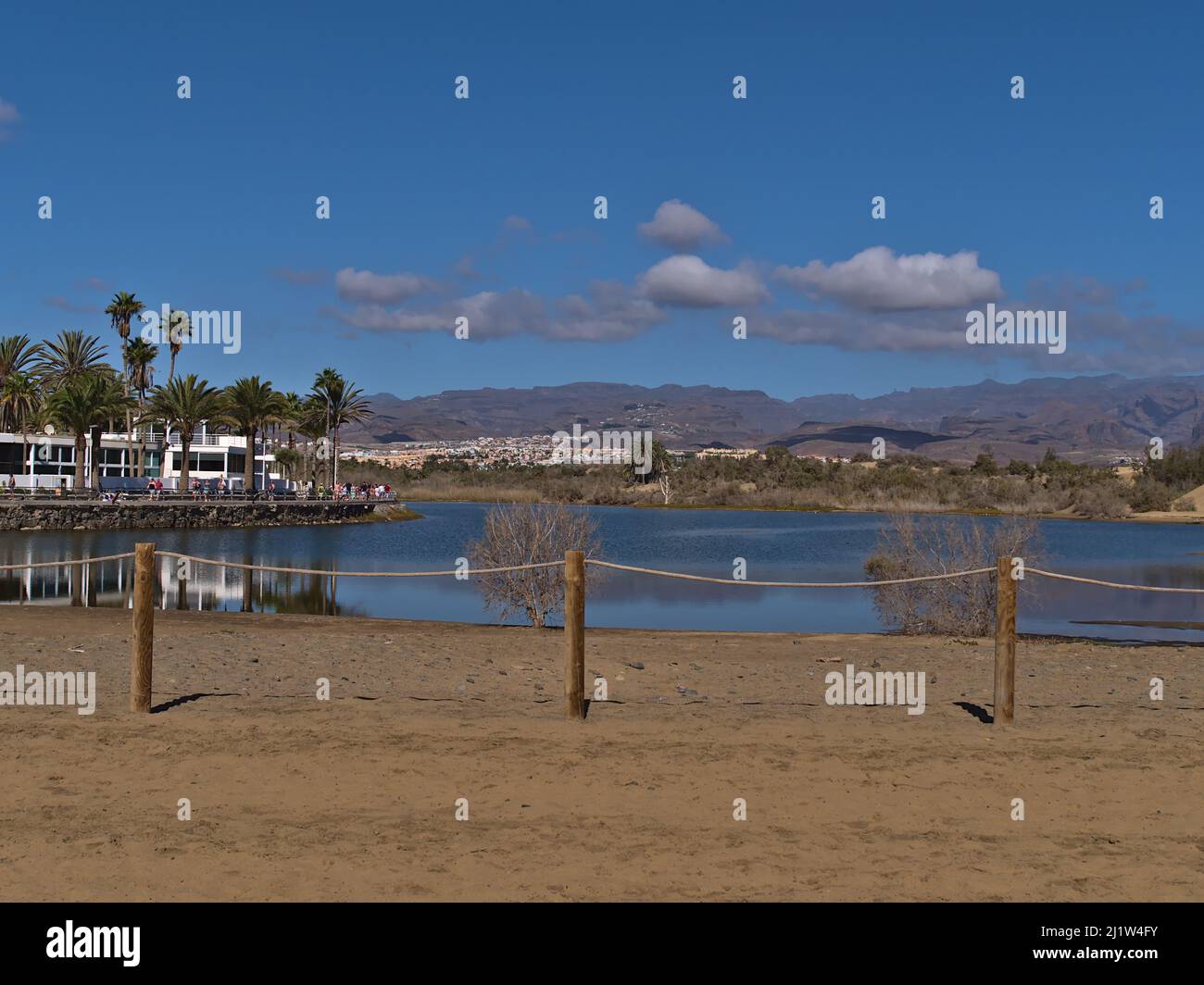 Lagon de la charca Banque de photographies et d’images à haute ...