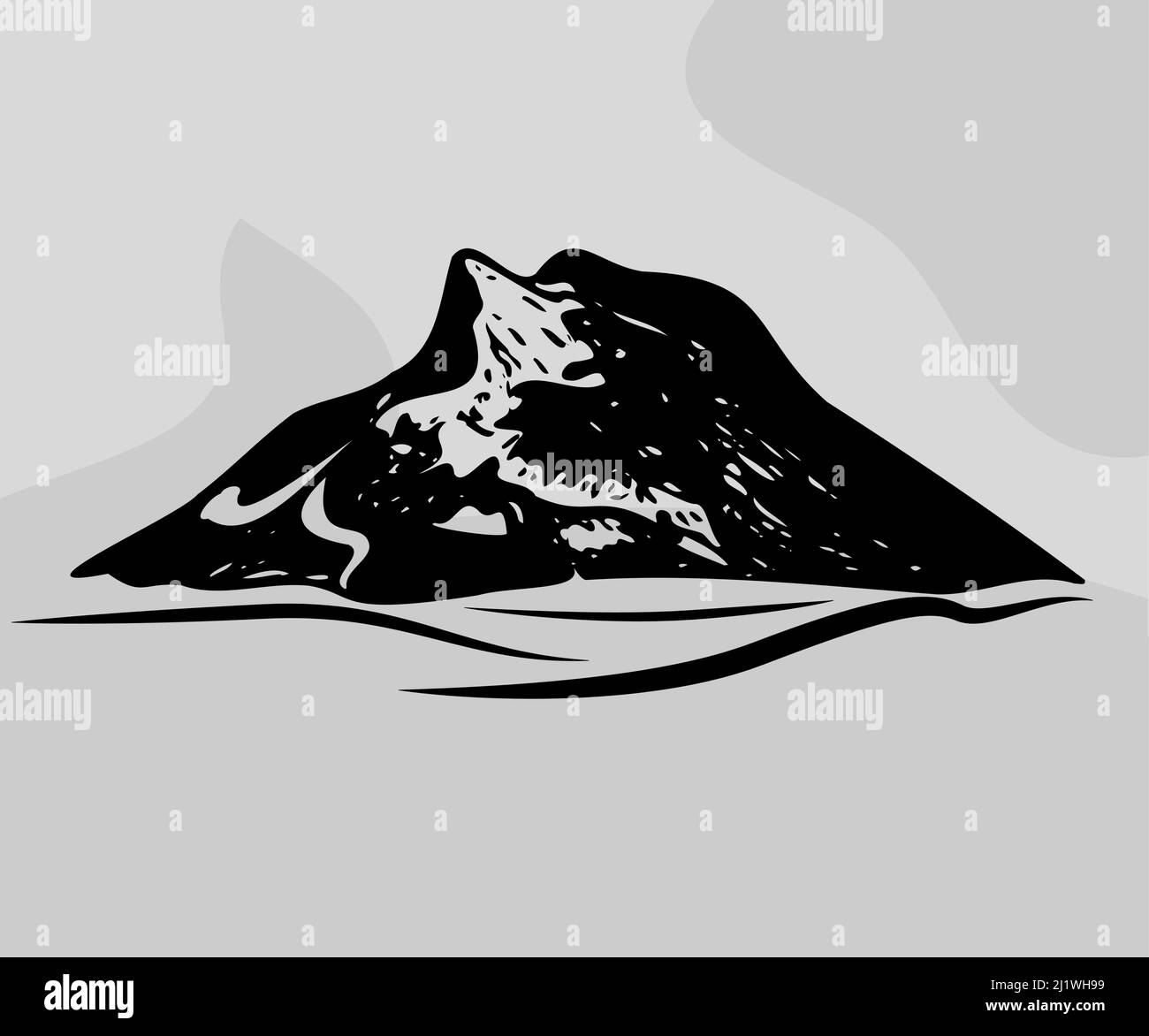 Carte de la colline d'or Banque d'images vectorielles - Alamy