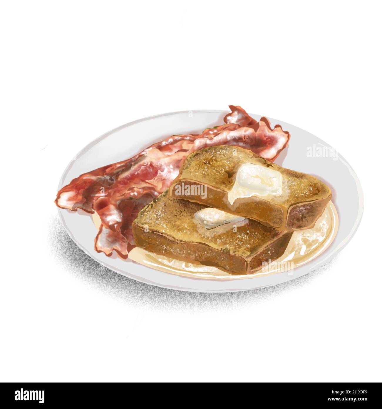 Bande dessinée sandwich Banque d'images détourées - Alamy