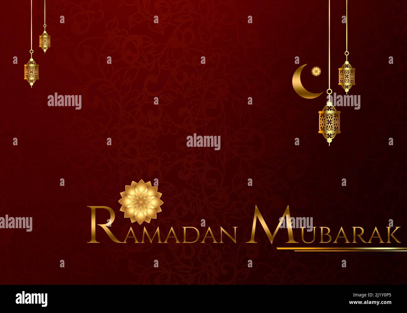 Happy ramadan design greeting card Banque de photographies et d’images ...