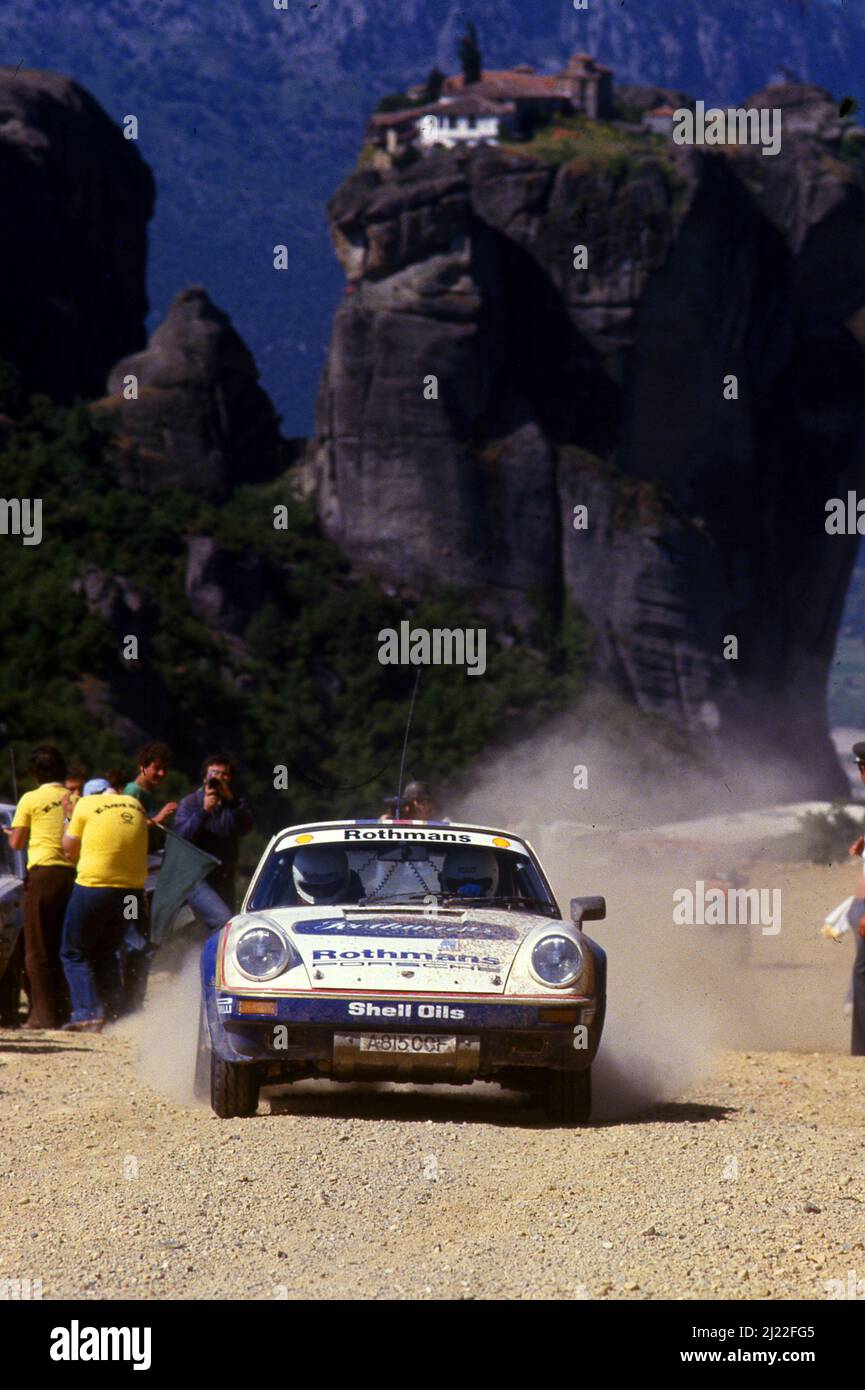 Saeed Al Hajri (QAT) John Spiller (GBR) Porsche 911 SC RS GRB Rothmans ...