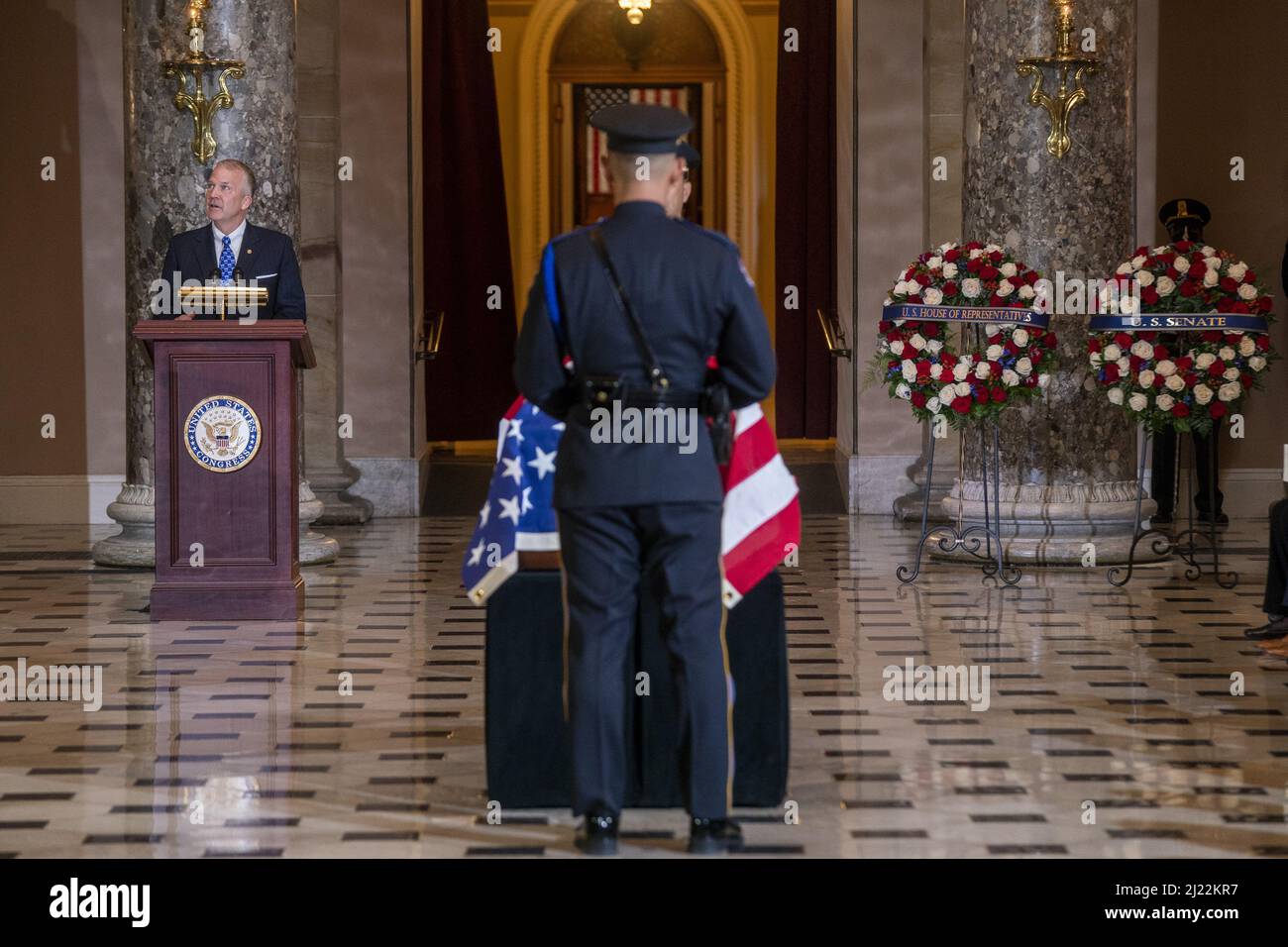 Washington, États-Unis. 29th mars 2022. Le sénateur Dan Sullivan, R-AK ...