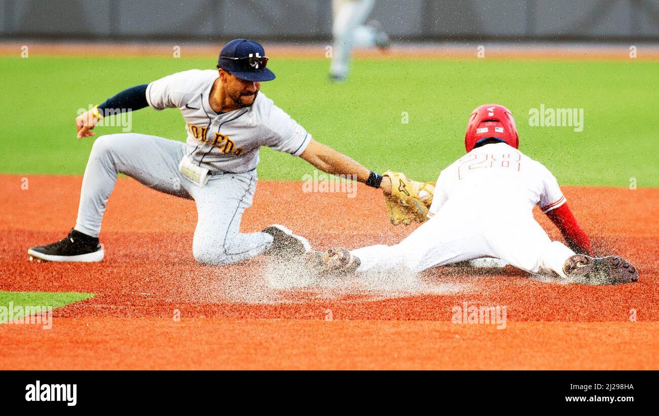 30 mars 2022: L'outfielder de l'État de l'Ohio Buckeyes Trey Lipsey (28 ...
