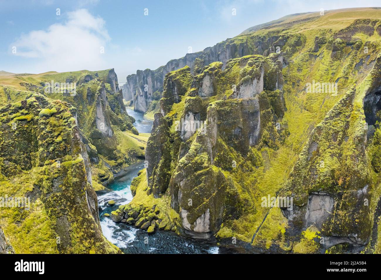 Fjadrargljufur canyon iceland Banque de photographies et d’images à ...